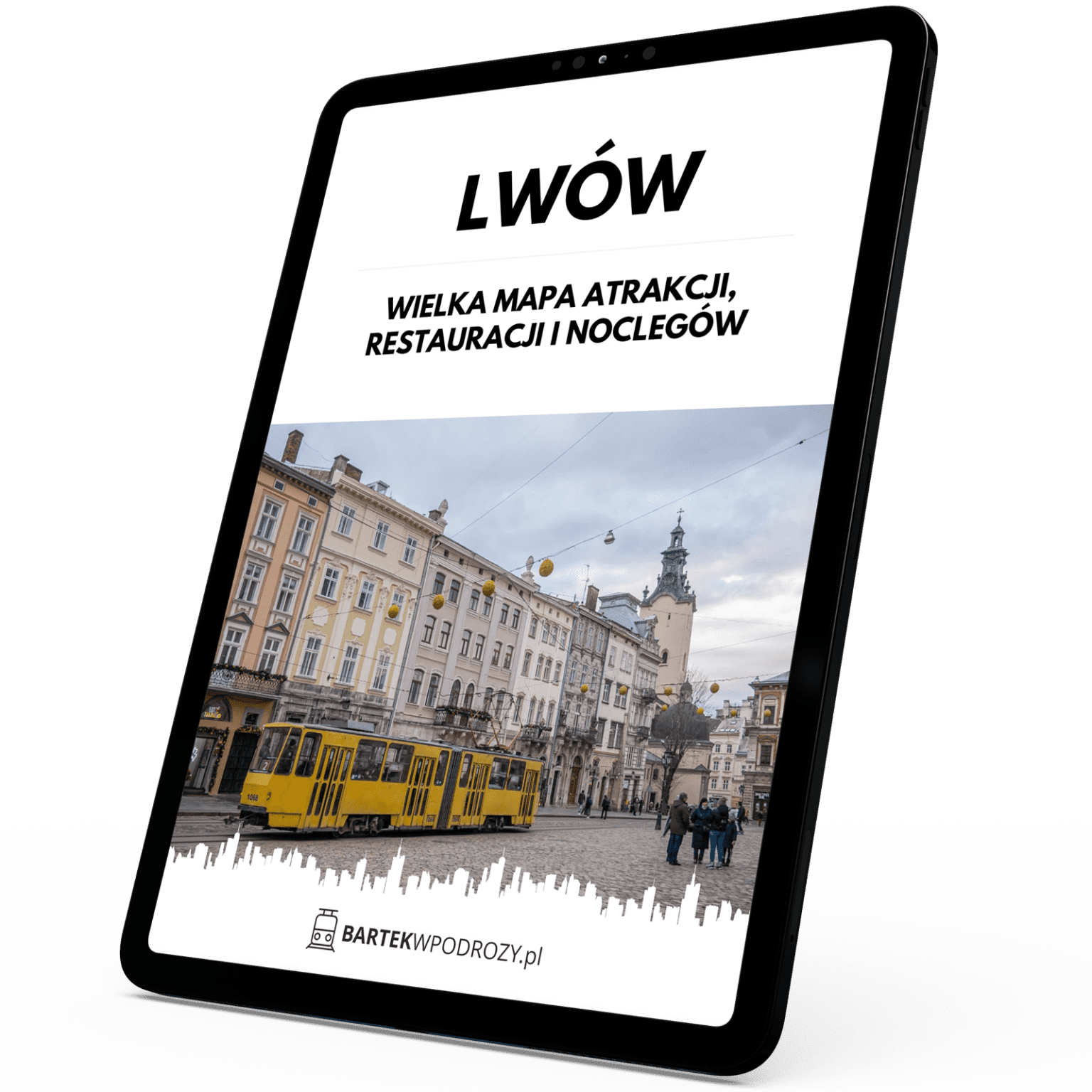 LWÓW: wielka MAPA atrakcji, restauracji i noclegów