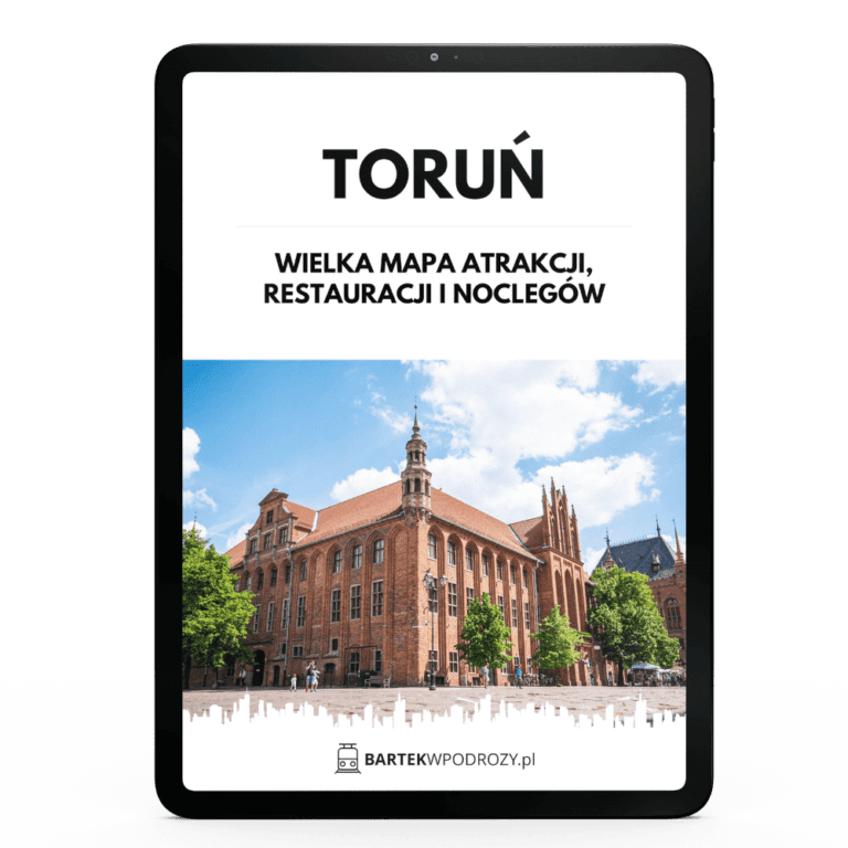 TORUŃ: mapa 160+ atrakcji, zabytków, restauracji i noclegów na telefon