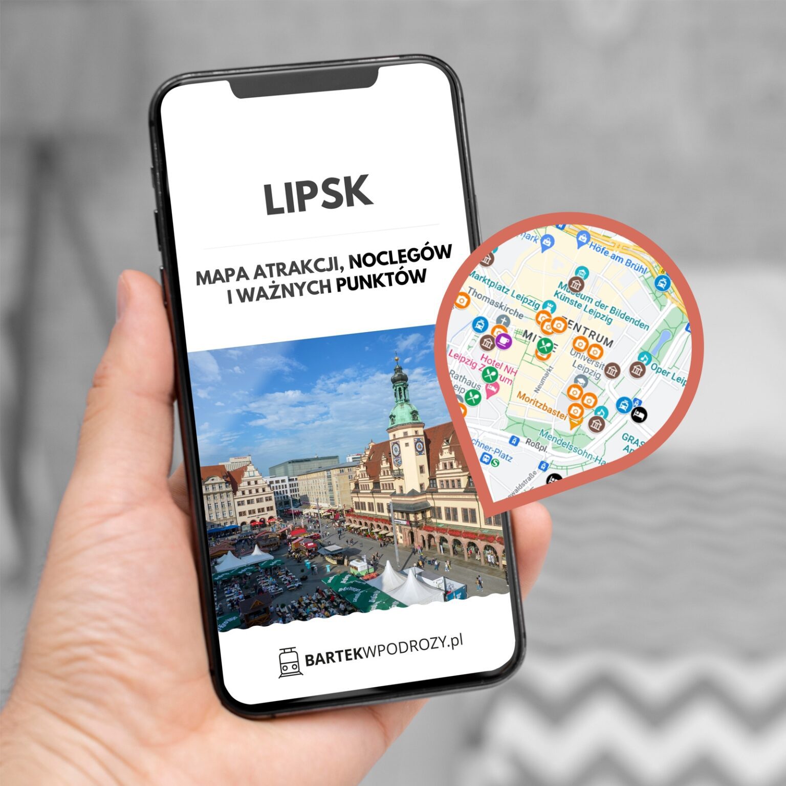 LIPSK: mapa 40+ atrakcji, zabytków i ważnych punktów